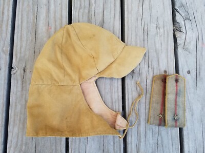 Captured NKPA Hat and Shoulderboards Communist PVA CPV Chinese KPA Cap ...