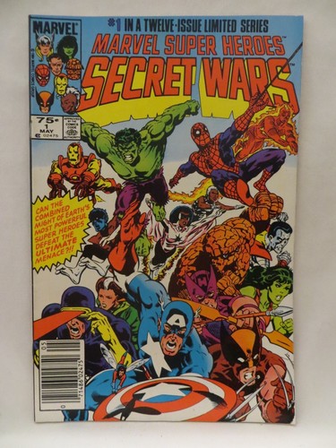 1984 MARVEL SUPER-HEROES SECRET WARS COMIC BOOK..VOL.1.NO.1..PREMIERE ...