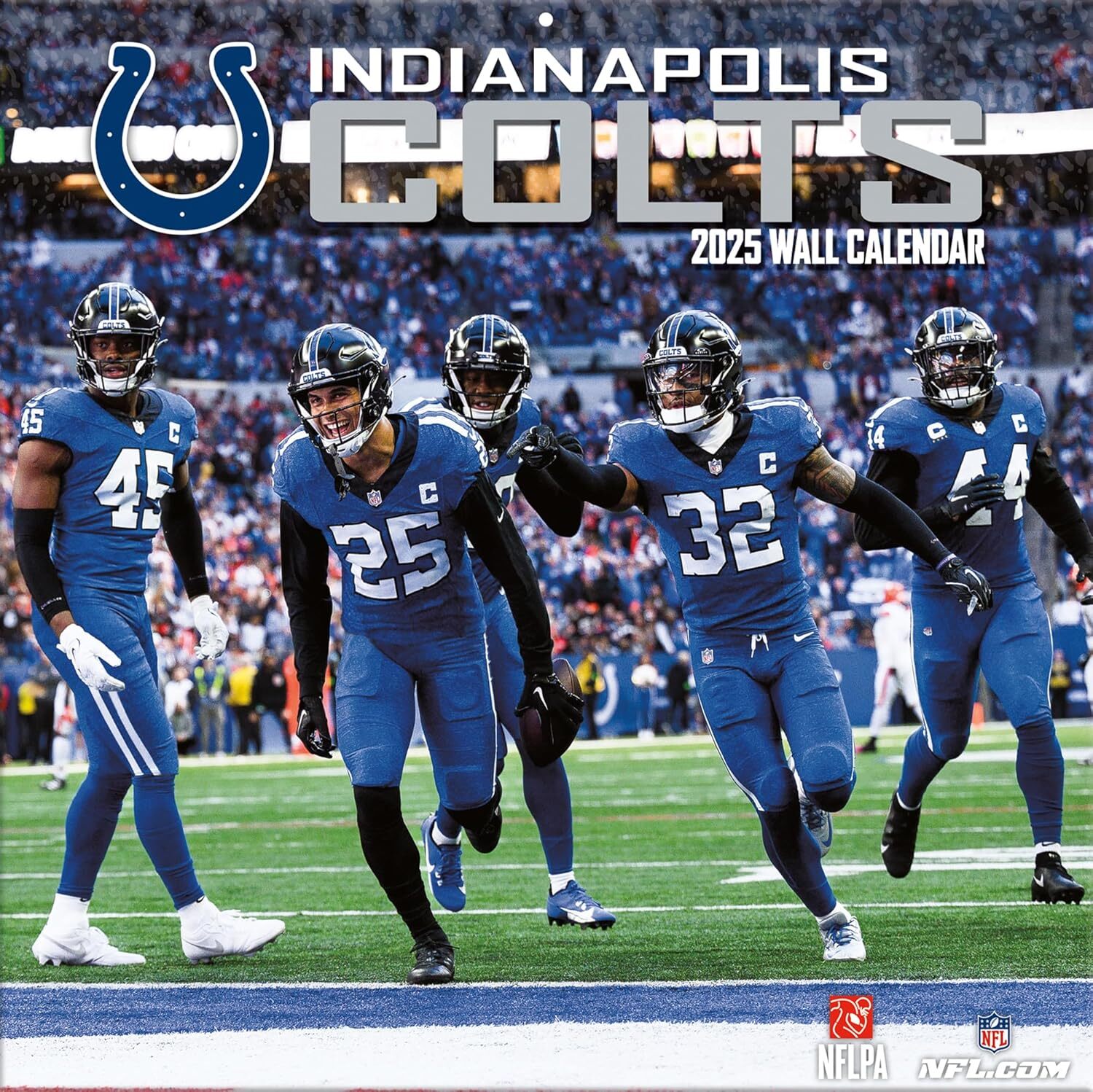 INDIANAPOLIS COLTS - 2025 WALL CALENDAR - BRAND NEW - 11912 | eBay