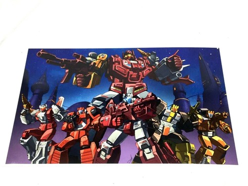 G1 Transformers Autobots Technobots Computron Team Poster Picture 11x17 ...