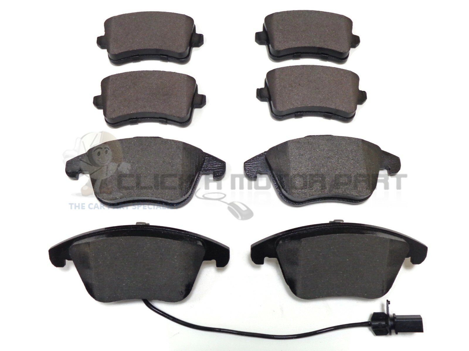 AUDI A4 B8 1.8T 2.0T FSi TDi S LINE 2008-2015 FRONT AND REAR BRAKE PADS ...
