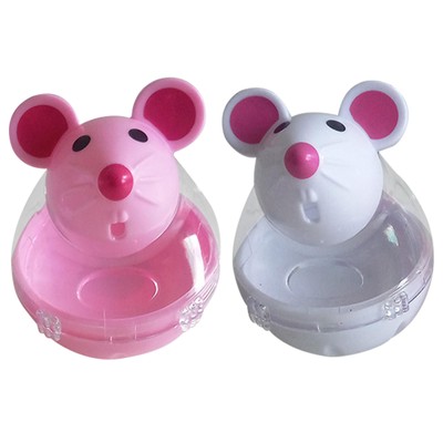 1 Pcs Cat Food Mouse Ball Dispenser Cat Treat Toy Slow Feeder ...