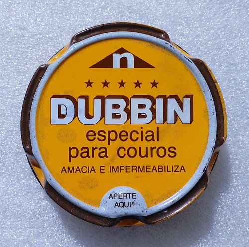 DUBBIN NEUTRAL Vintage Shoe Polish Grease Cirage Tin Can Portugal 80´s ...