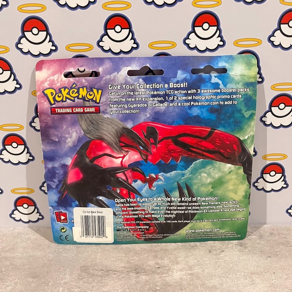 Pokemon XY (Base) Blister Pack - Gyardos, 3 packs w/ Pikachu coin ...
