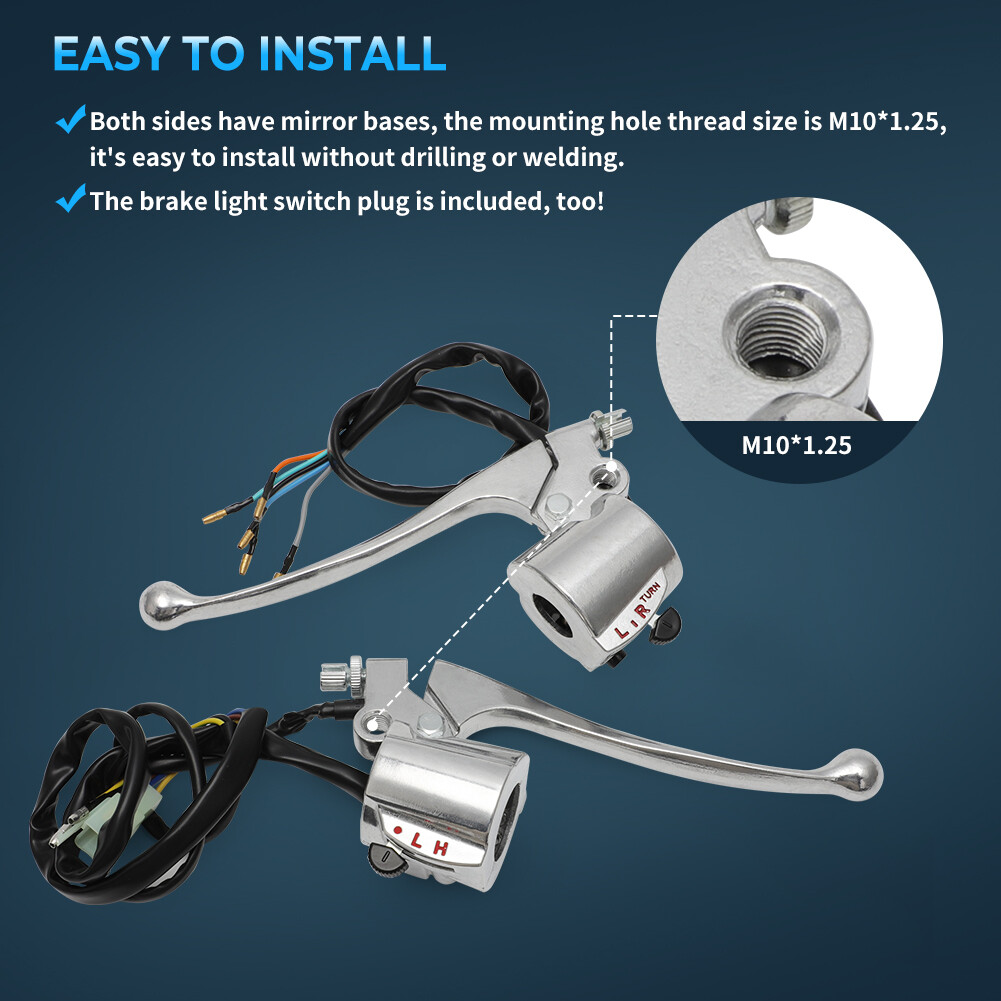 Complete Handle Switch For Honda SS125 CB100 CB125 CL125 CL100 CL90 ...