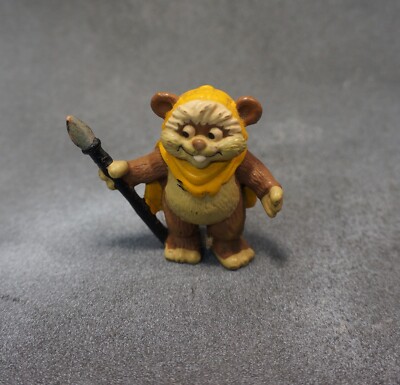 Star Wars Ewoks Cartoon Animated Series Wicket European Rubber Figure ...