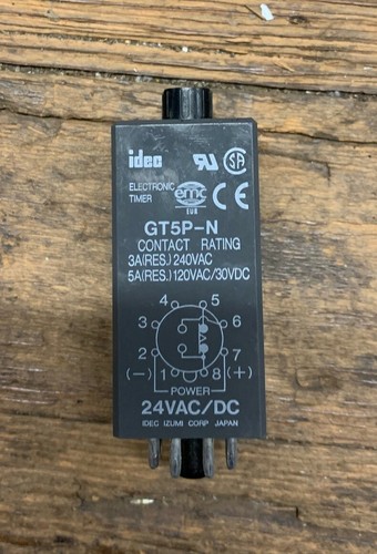 IDEC GT5P-N ELECTRONIC TIMER 8 PIN | eBay