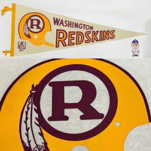 1967 Vintage Washington Redskins Nfl Football Pennant 11.5x30 | eBay