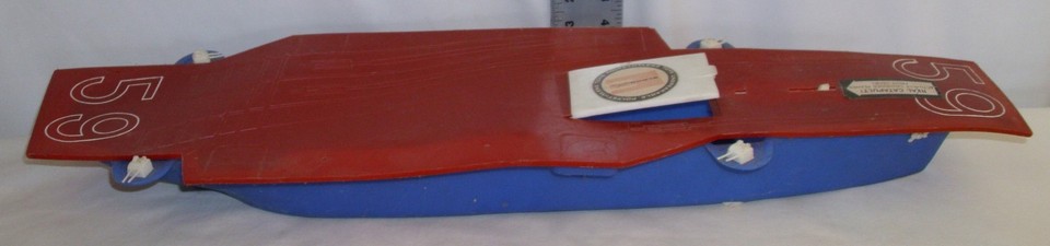 ELDON #59 AIRCRAFT CARRIER SHIP POLY PLASTIC TOY | eBay
