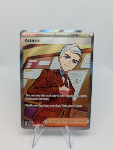 Atticus 134/131 Ultra Rare Pokemon Prismatic Evolutions NM | eBay