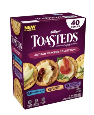 Kellogg s Toasteds Crackers Variety Pack (40 oz.) | eBay