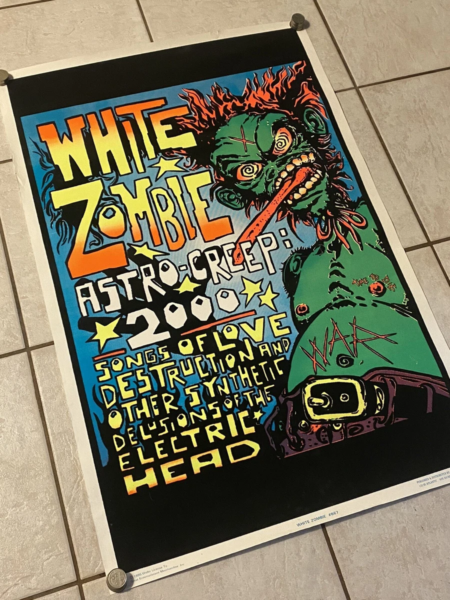 White Zombie Band Poster