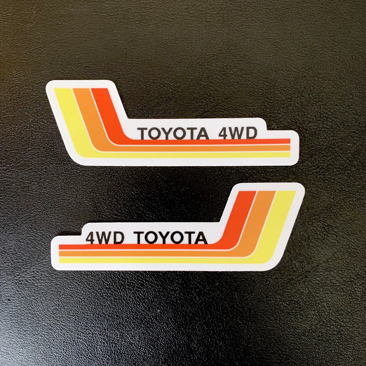 4x4 Size Stickers