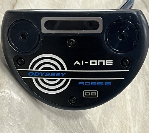 MINT ODYSSEY Ai ONE ROSSIE DB PUTTER 35 1/2” LAMKIN PISTOL GRIP w ...