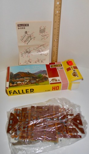 New Vintage Faller B289 HO Scale Black Forrest Large Farm House Model ...