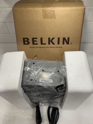 Belkin RG Battery Backup Unit Rev B UPS BU3DC001 12V Op.Bx Unit Only NO ...