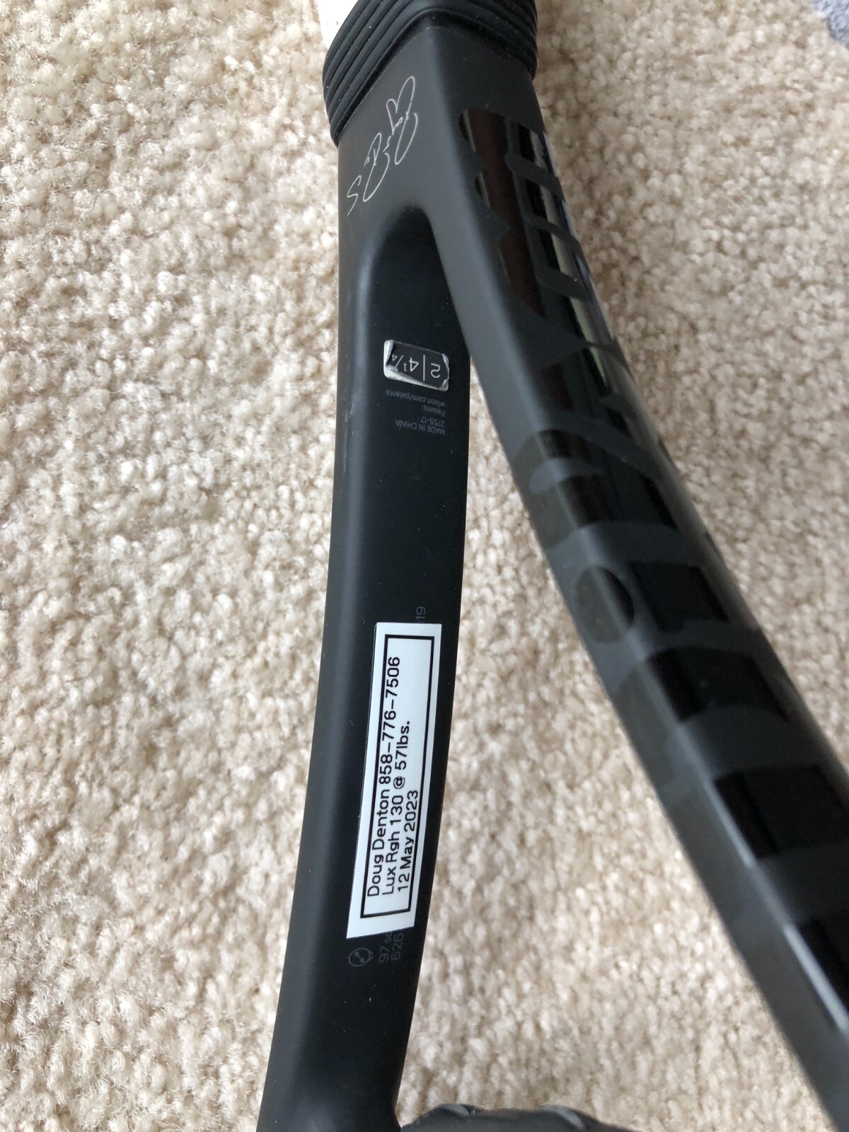 WILSON PRO STAFF RF97 V11 4 1/4" RACKET #4292 | eBay