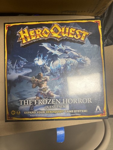 Buy New HeroQuest Frozen Horror 2022 Expansion Ready to Ship In Stock ...