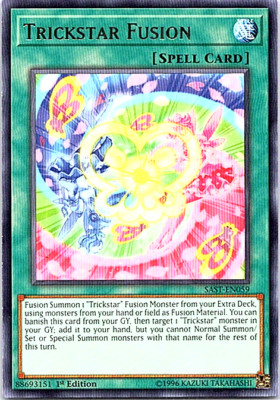 Trickstar Fusion SAST-EN059 Yu-Gi-Oh! Light Play 1st Edition | eBay