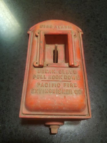 Fire Alarm Call Box Rare 1920,s .. San Francisco Reichel Station Box | eBay