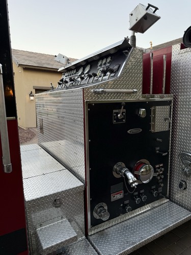 PIERCE SABER Fire Truck Detroit Turbo Diesel Allison Trans FLEET ...