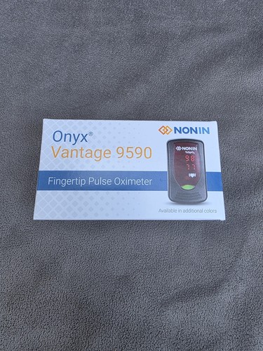Nonin Onyx Vantage 9590 Finger Pulse Oximeter Black NEW Fast Free ...