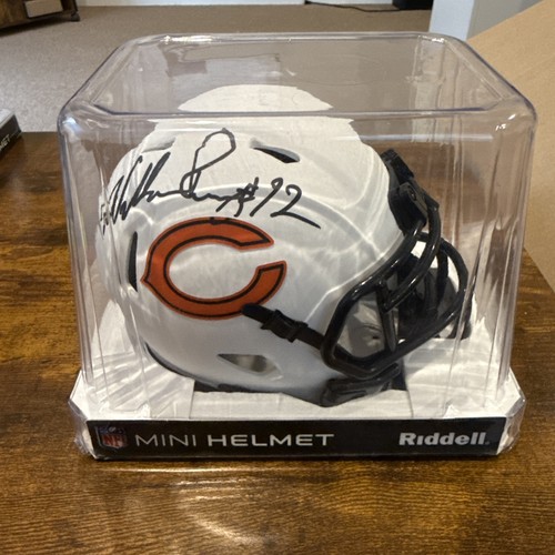 Chicago Bear’s William Perry Autographed Speed Mini Helmet COA PSA | eBay