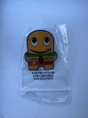 Celebrating Juneteenth Amazon ATL6 Site Peccy Pin | eBay