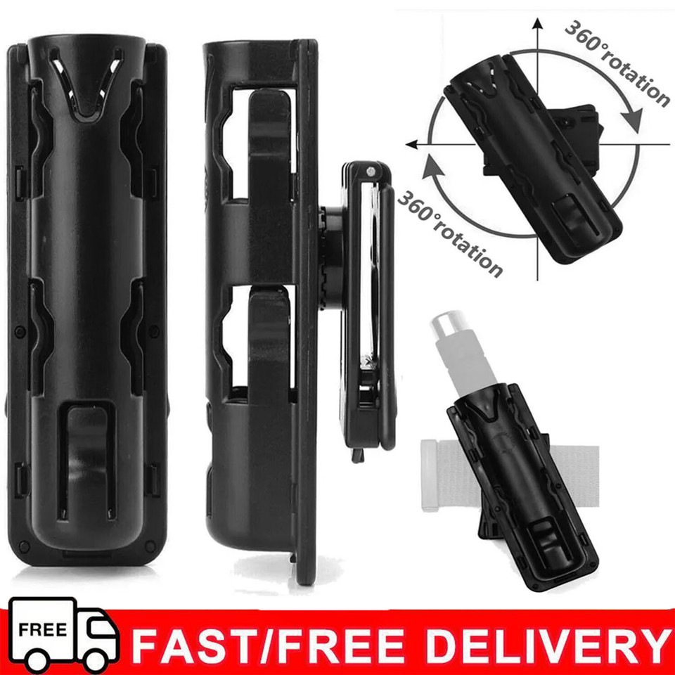 ASP Baton Holder Expandable Swivelling Pouch Case Holster Black High ...