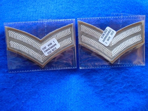 BRITISH ARMY RAF/SAS/ROYAL MARINES/SBS TROPICAL DRESS CORPORALS STRIPES ...