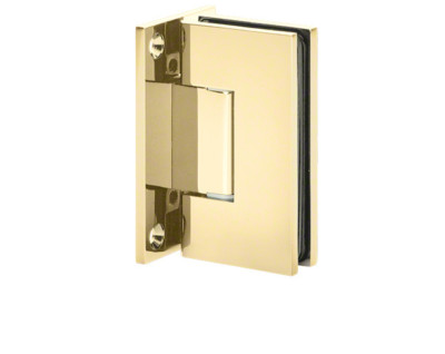 HMGTWFPPB Polished Brass Wall Mount w/ Full Back Plate Adj Maxum Series ...