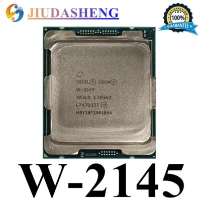 Intel Xeon W-2145 CPUProcessor LGA 2066 SR3LQ 8 CORE 3.70GHZ 11MB 16 ...