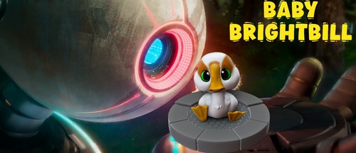 The Wild Robot Baby Brightbill Figure - Brightbill Movie Roz The Robot ...