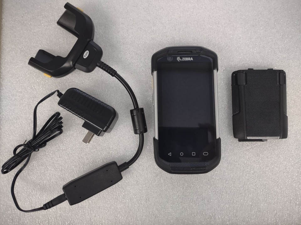 Zebra TC77 Android Handheld 2D/1D/QR Barcode Scanner TC77HL-5ME24BG-NA ...