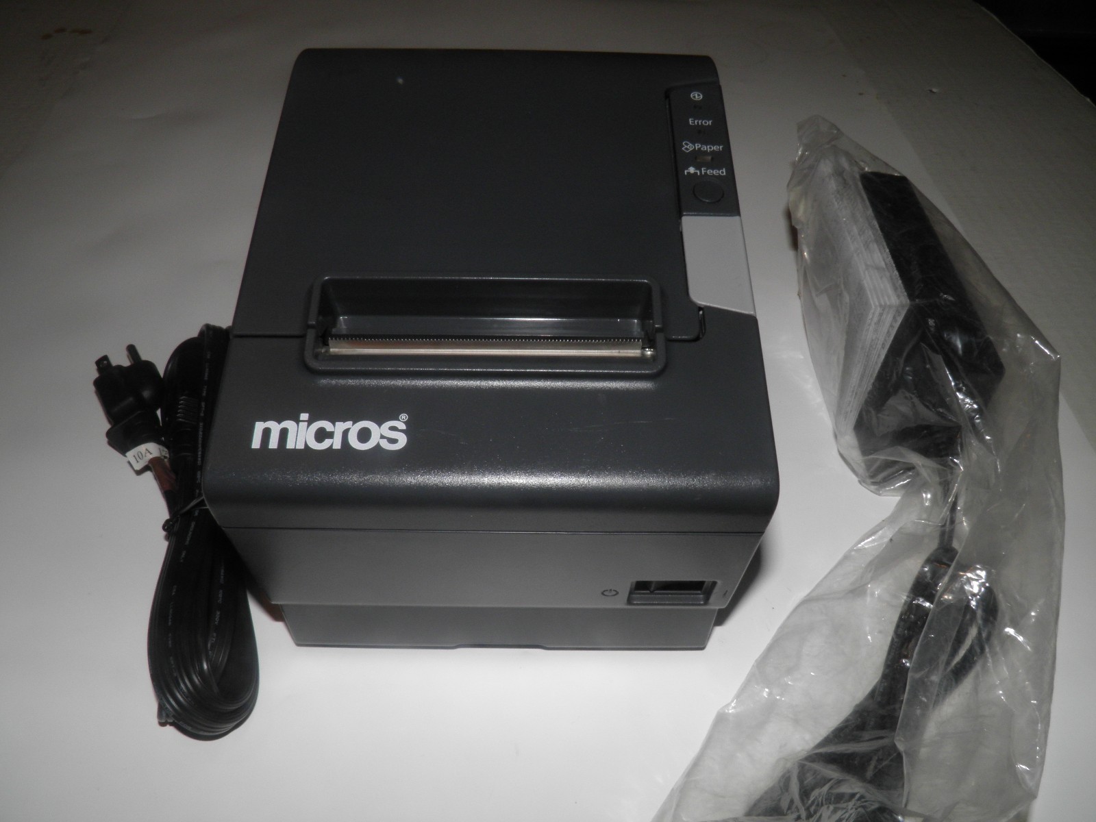 MICROS Epson TM-T88V Thermal POS Receipt Printer MICROS Ethernet M244A ...