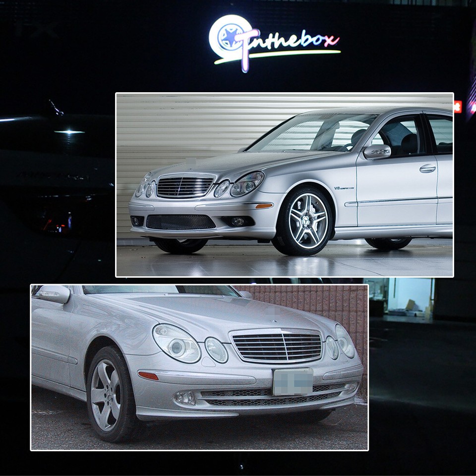 2003-2006 Mercedes W211 E-Class Amber Lens Front Bumper Side Marker ...