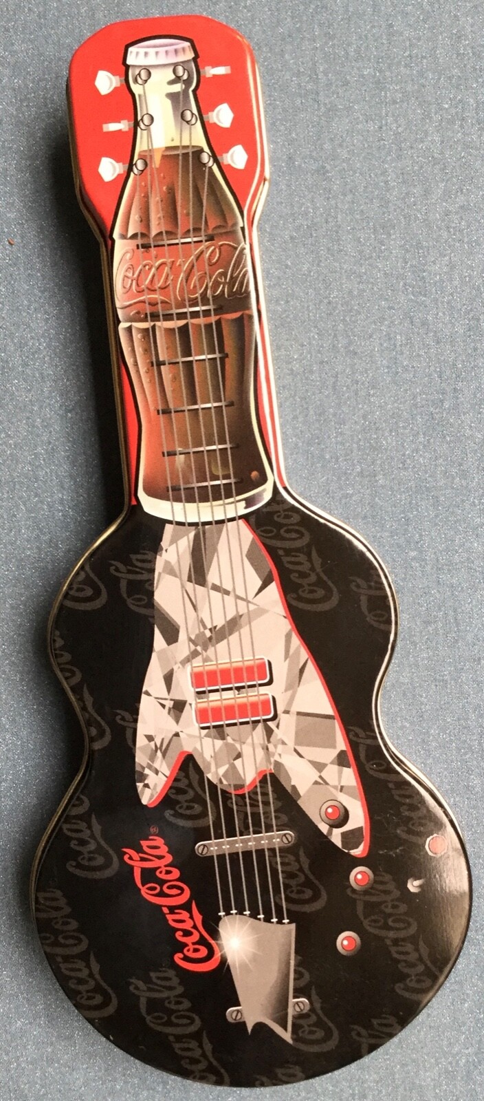 Coca-Cola guitar tin box official licensed by Coke made in China from ...