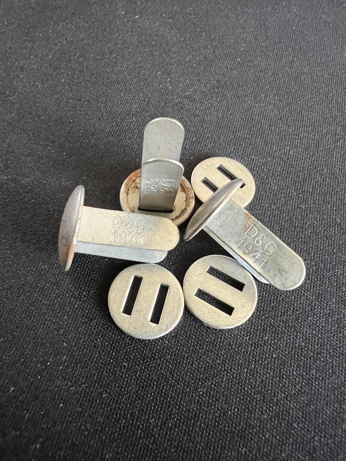 WW2 German Helmet Liner Rivets/Pins full set/Best available | eBay