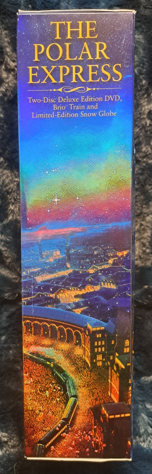 Polar Express 2 Disc DVD Gift Set w/ Brio Train & Limited Edition Snow ...