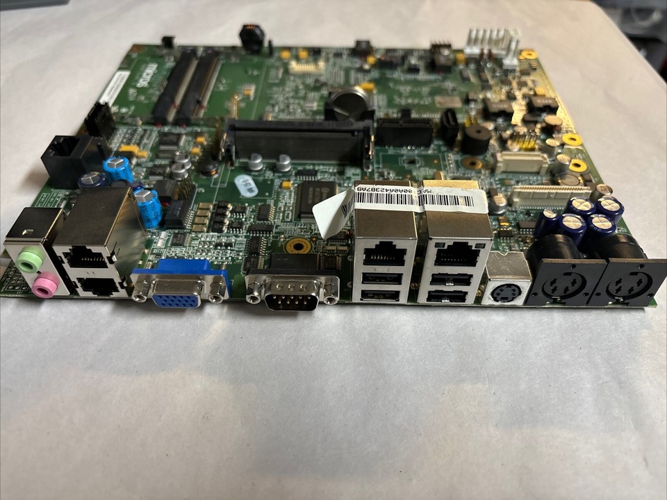Micros Rev G Main System Board Intel N450 ABRF49 POS Workstation 5A ...