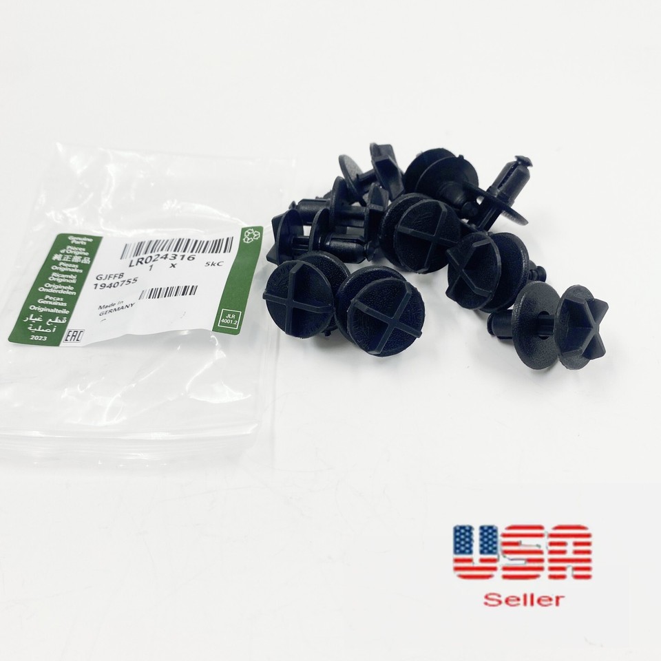 10PCS For Range Land Rover Push Retainer Clip Battery Cover &Cowl Panel ...