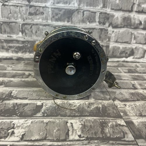 VINTAGE PENN No. 49 Super Mariner Deep Sea Reel ~ Works ~ USA | eBay