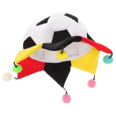 Funny Sports Hat: Fabric Soccer Fans Hat - Football-Themed Party Photo ...