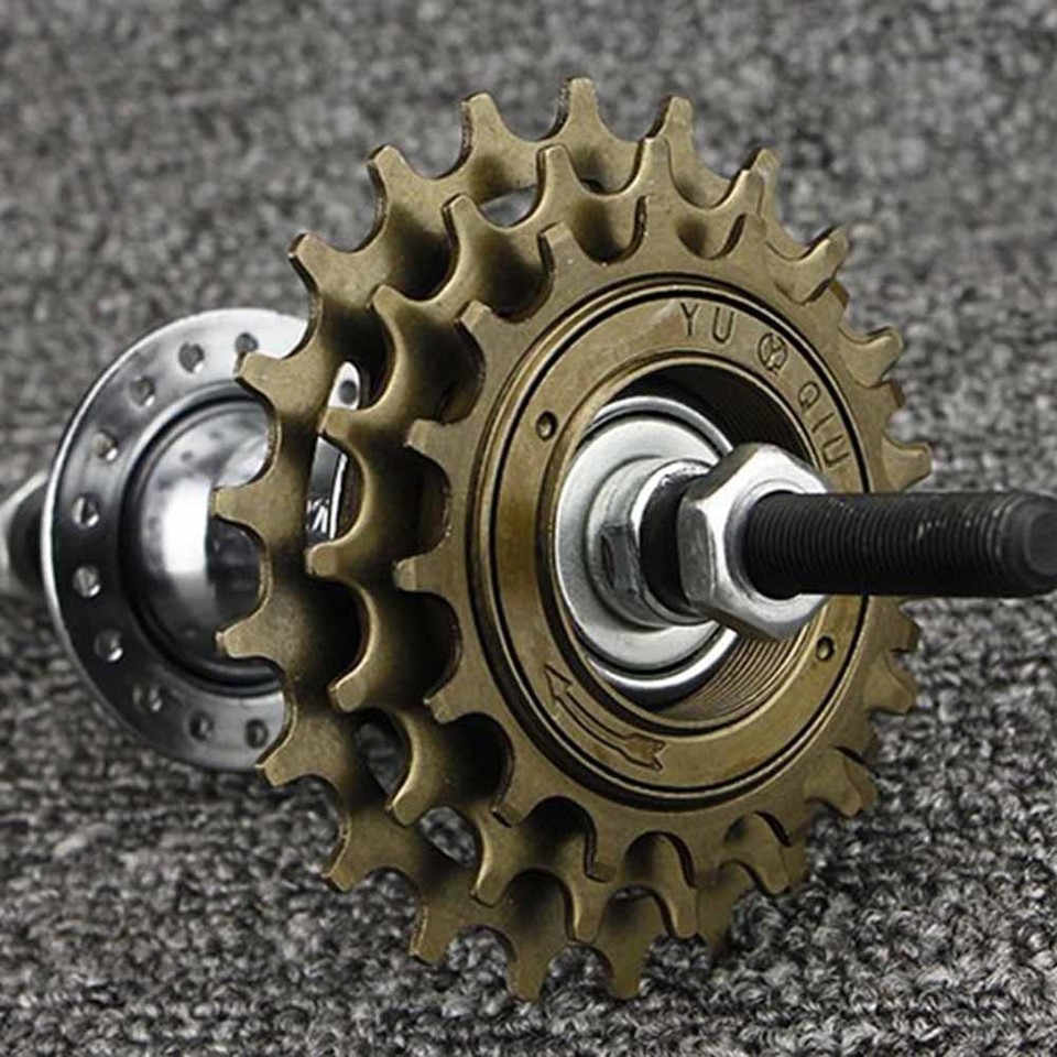 Bicycle Flywheel 22T 3 Speed Bicycle Bike Cassette Freewheel Yellowing ...