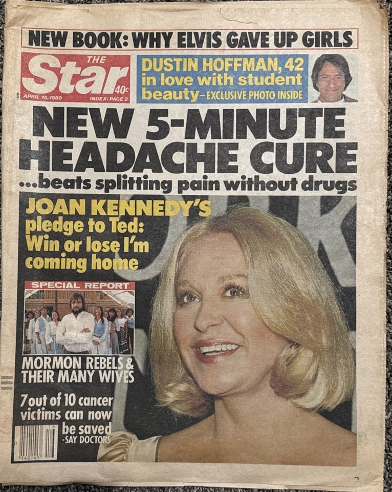 VTG The Star Tabloid Mag. Lot Of 11 1978-1980 Elvis And Many More VG to ...