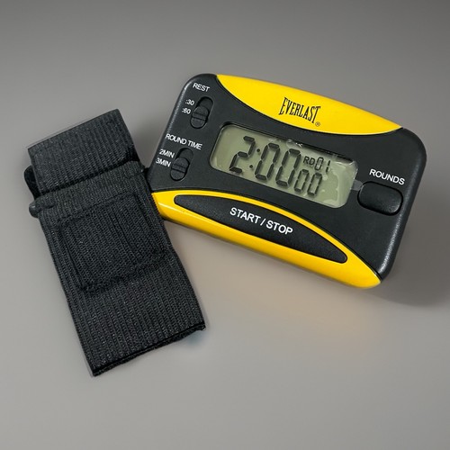 Everlast 7000 Boxing MMA Interval Round Timer w/ Vibrate & Sound Clip ...