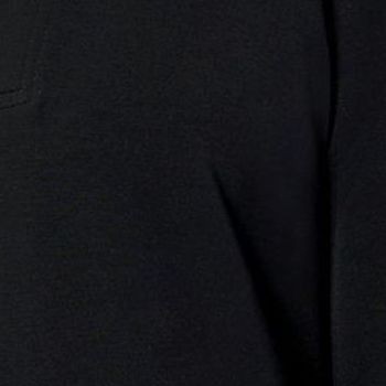 Belle by Kim Gravel Women's Top Plus Sz 2X Regular ScubaLuxe Half Black ...