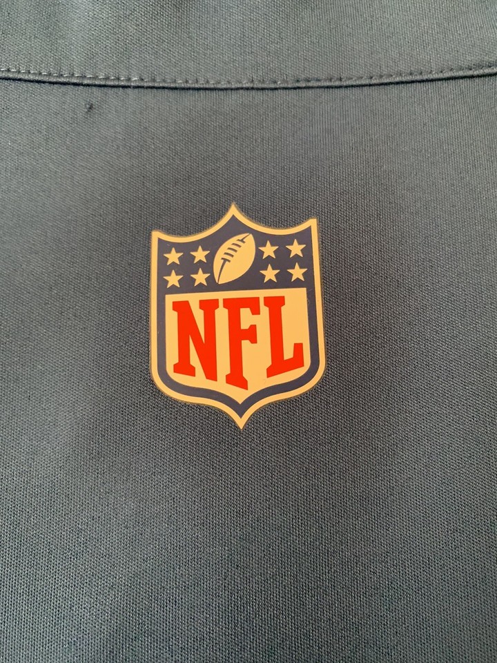 NIKE SUPER SHARP NFL COLTS BLUE & WHITE POLYESTER HALF ZIP JACKET ...