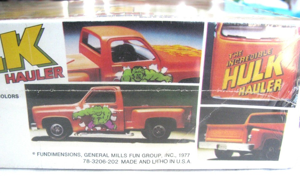 Vintage 1977 MPC Hulk Hauler Snap Together Model Kit - Sealed in ...