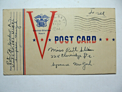 1944 United States Navy "V" for Victory Free Postcard | eBay.de